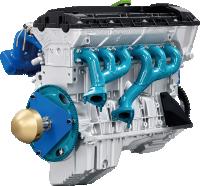 China ZL Series EASA Type Certificate Certified Liquid-Cooled Piston Aero Engine with Dual Fuel Options for sale