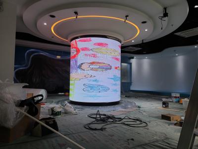 China P2.5 4K Mini LED Screen Display Soft Rubber Magnet Attached Indoor LED Panel for sale