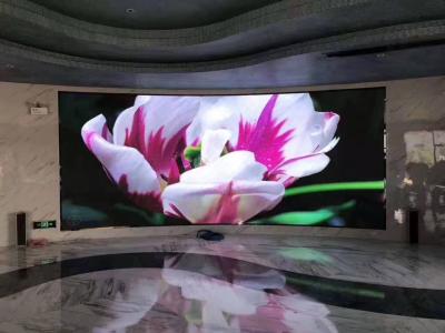 China Curved P3 Wall Rental Indoor LED Display Screen Splicing Full Color for sale