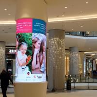 China P3.91 Indoor LED Display Screen Advertising Fixed Front Service Soft LED Module for sale