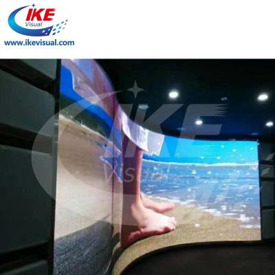 China Splicing Indoor Digital Displays P3 Curved LED Video Billboard for sale