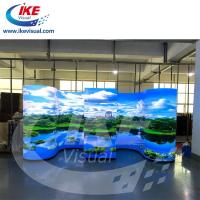 China Indoor Rental LED Display Screen P9 Curved Big LED Video Wall 4500 Nits for sale