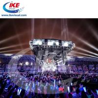 China Curved IP43 Large Flexible LED Screen P9 Indoor Concert Stage Screen for sale