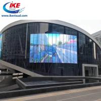 China Waterproof Display LED Transparent Screen P3 Outdoor Fixed Novastar Control for sale
