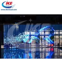 China Mall Window Transparent LED Screens Display P5 Indoor Novastar Control for sale