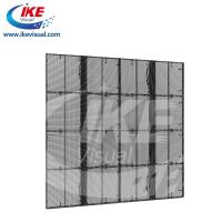 China P3 Transparent LED Display For Window Glass Billboard With IP65 Protection for sale