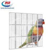 China Lightweight Window Transparent LED Display Full Color 4500nits Waterproof for sale