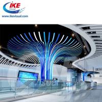 China P1.8 Mall Indoor LED Ceiling Display Screen Soft Rubber 1000 Nits for sale