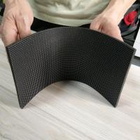 China P3 Indoor Bendable LED Screen Wall Splicing Soft Rubber 3.076mm Pixel Pitch for sale