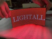 China Fixed Indoor Curved Soft LED Screen Panel 320*160mm 3840hz LED Module for sale