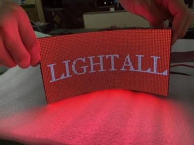 China Fixed Indoor Curved Soft LED Screen Panel 320*160mm 3840hz LED Module for sale