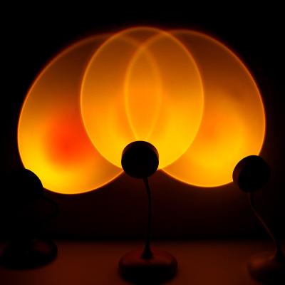 China Indoor Sunset Projection LED Light Atmosphere USB Energy Saving for sale