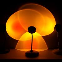China Indoor Sunset Projection LED Light Atmosphere USB Energy Saving for sale