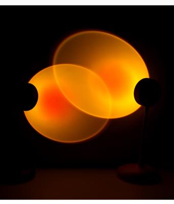 China Sunset Projection LED Atmosphere Lamp Indoor 31cm Height With USB Cable for sale