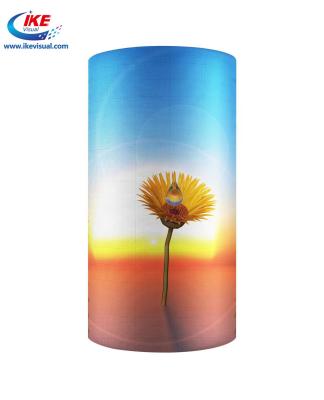 China Shopping Mall Advertising LED Display Screen Flexible P4 1200 nits Curved for sale
