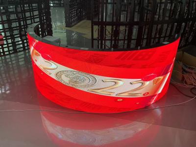 China P4 Curved LED Display Screen for sale