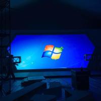 China Indoor P2 LED Backdrop Screen Rental Display Die Casting IP43 Waterproof for sale
