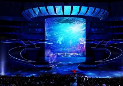 China Large P6 Indoor LED Display Screen IP43 Full Color Flexible For Churches for sale