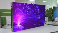 China IP43 Full Color Bending Indoor LED Display Screen Video Wall With Magnet Inside for sale