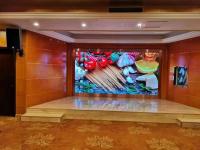 China P4 Indoor LED Display Screen Cylinder Flexible Curved For Advertising for sale