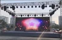 China IP43 Full Color Bending Indoor LED Display Screen Video Wall With Magnet Inside for sale