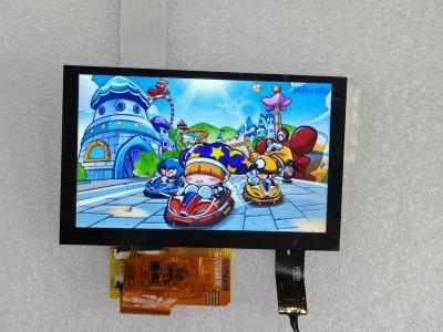 China 4.3 Inch TFT LCD Touch Screen 480x272 40 Pin RGB 300 cd/m² Capacitive for Industrial Automotive Medical for sale