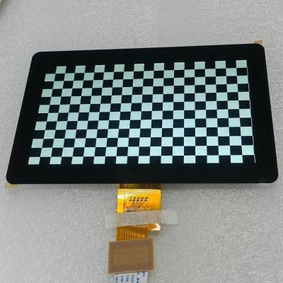 China 7 Inch 1024x600 LVDS TFT LCD Display 350 cd/m2 Brightness for Industrial Applications for sale