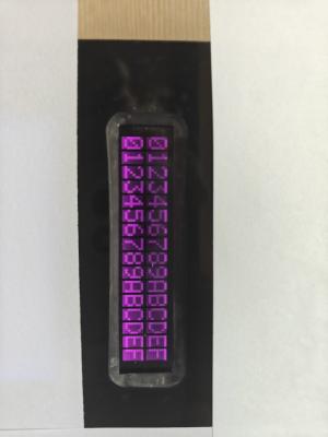 China Custom COG LCD Module 5.7 Inch FSTN Display for Industrial Printer Systems Magenta for sale