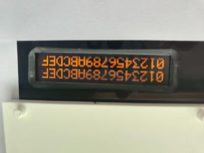 China Custom COG LCD Module 5.7 Inch FSTN Display for Industrial Printer Systems  orange for sale