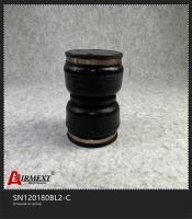 China Closed Encplate Air Suspension Spring Air Bag Bellows SN120180BL2-C for sale