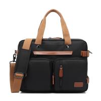 China 3 In 1 Travel Briefcase Laptop Backpack Black Color For Men Adult for sale