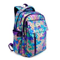 China 17.5 Inch Nylon School Bags Backpack Water Resistant With Pencil Case​ for sale