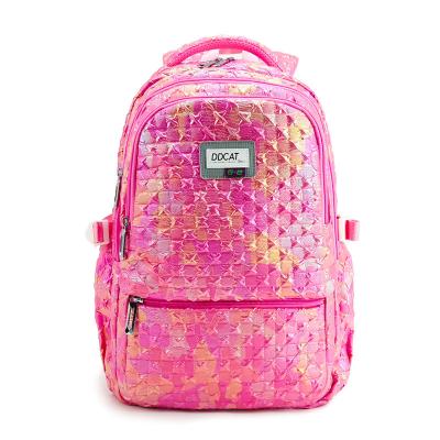 China Lightweight Polyester School Bags Backpack For Casual Sports Travel for sale