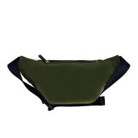 China Green Color Fanny Hip Pack , Nylon Fanny Waist Bag Lightweight for sale