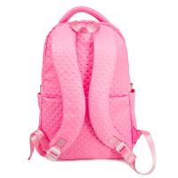 China ODM Pink Unisex School Bag Rucksack With Two Main Compartment for sale