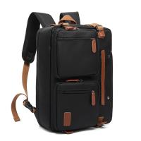 China Grey 3 In 1 Travel Briefcase Backpack with 210D polyester Lining for sale