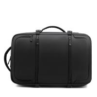 China Customized Black Laptop Bag Backpacks With Zipper Closure Lightweight for sale