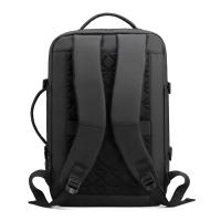 China Customized Black Laptop Bag Backpacks With Zipper Closure Lightweight for sale