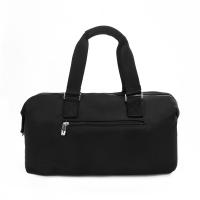 China Black Color Outdoor Duffel Bag With Polyester Lining Waterproof for sale