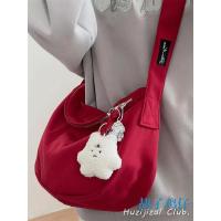 China Multipurpose Shoulder Crossbody Bags Yellow Red Color With Zipper Closure for sale