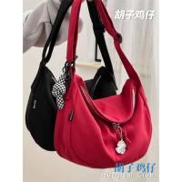China Multipurpose Shoulder Crossbody Bags Yellow Red Color With Zipper Closure for sale