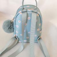 China Zipper Closure Fashionable Mini Backpacks Unisex Design Canvas Material for sale