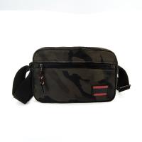China Customized Black Single Shoulder Bag , Cross Body Sling Bag With Adjustable Strap for sale