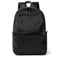 China Unisex Students Bag Backpack Zipper Closure grey color Water Resistant for sale