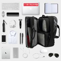 China Unisex Computer Bag Backpacks , Black Laptop Rucksack Water Resistant for sale