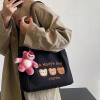 China Medium Stylish Crossbody Tote Bag Brown Color With Double Handles for sale