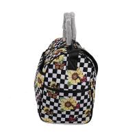 China Durable Oval Shape Nylon Duffel Bag Water Resistant With 3 Pockets for sale
