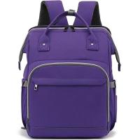 China Oxford Material Microfiber Backpack Tote Bag Casual Style With Zipper Closure for sale