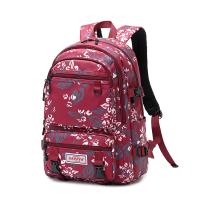 China Soft Nylon Water Resistant Backpack With Zipper Closure Adjustable Straps for sale
