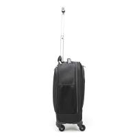 China 18 Inch Under Seat Carry On Bag With Spinner Wheels Rolling Underseat Bag for sale